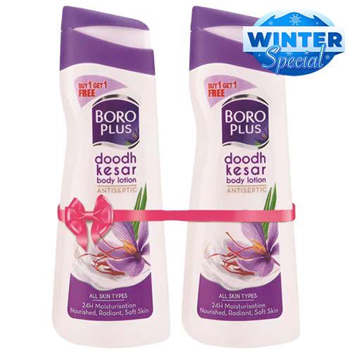 Buy Boroplus Body Lotion - For All Skin Types, Doodh Kesar Online at ...