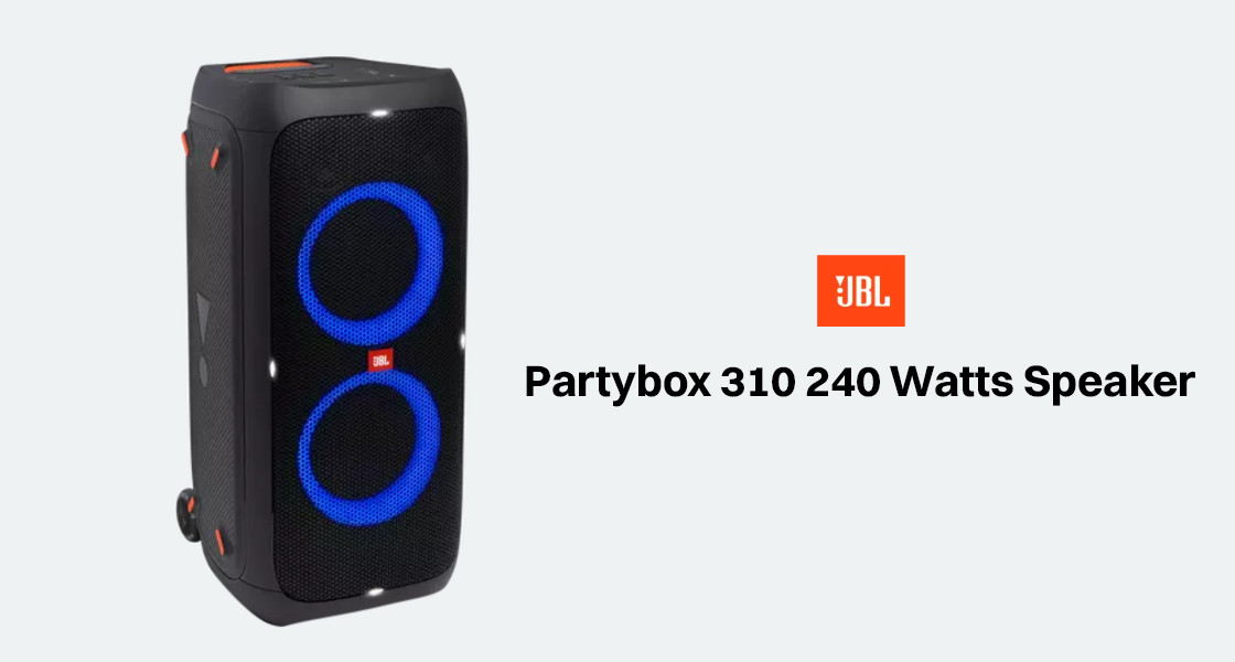 Buy JBL Partybox 310 240 Watts Hi-Fi Party Speaker (Powerful JBL Pro Sound, JBLPARTYBOX310IN ...