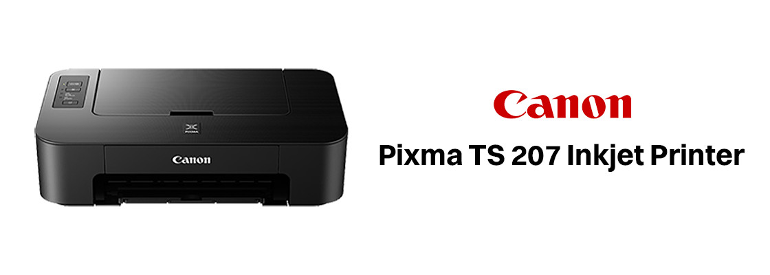 Buy Canon Pixma TS 207 Wired Color Inkjet Printer (Ink End Sensor ...