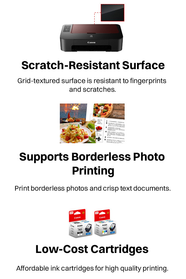 Buy Canon Pixma TS 207 Wired Color Inkjet Printer (Ink End Sensor ...