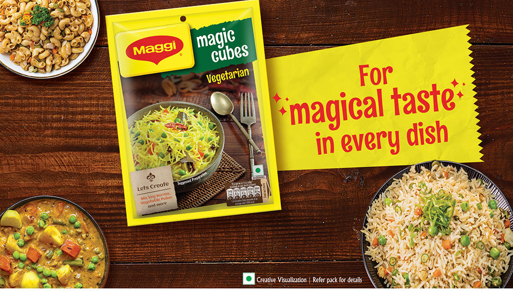 Buy Maggi Magic Cubes Vegitarian Masala 40 Gm Online At Best Price of ...