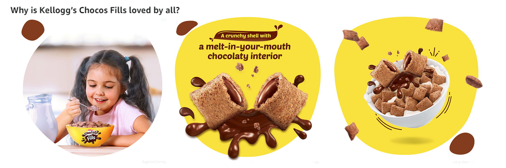 Buy Kelloggs Chocos Fills 250 gm Online at Best Price. of Rs 176.83 ...