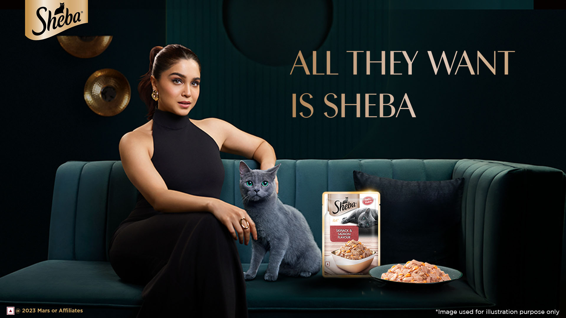 Buy Sheba Skipjack & Salmon Flavour Wet Cat Food Online at Best Price of Rs null - bigbasket