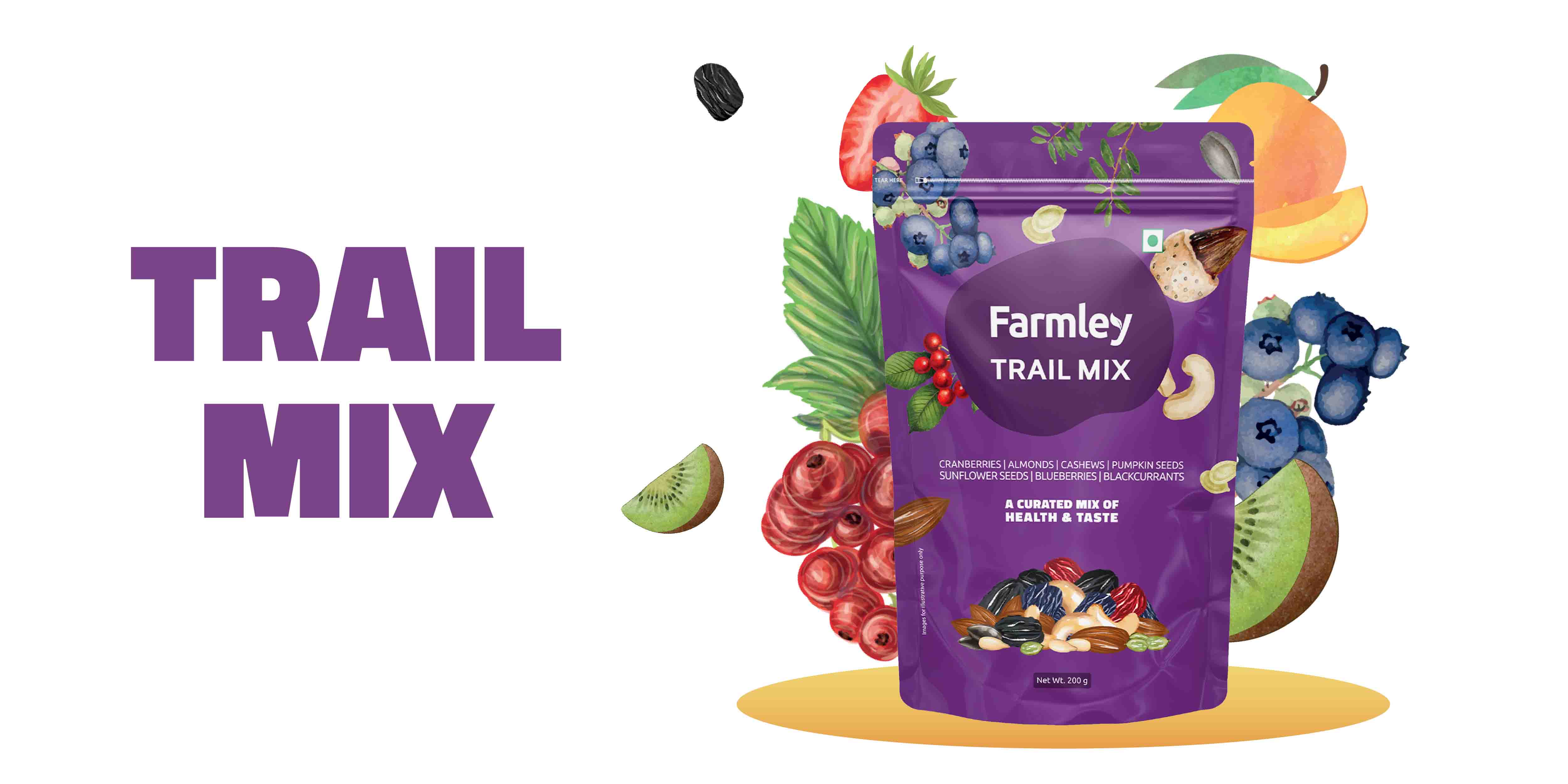 Buy Farmley Trail Mix Online at Best Price of Rs 279.2 - bigbasket