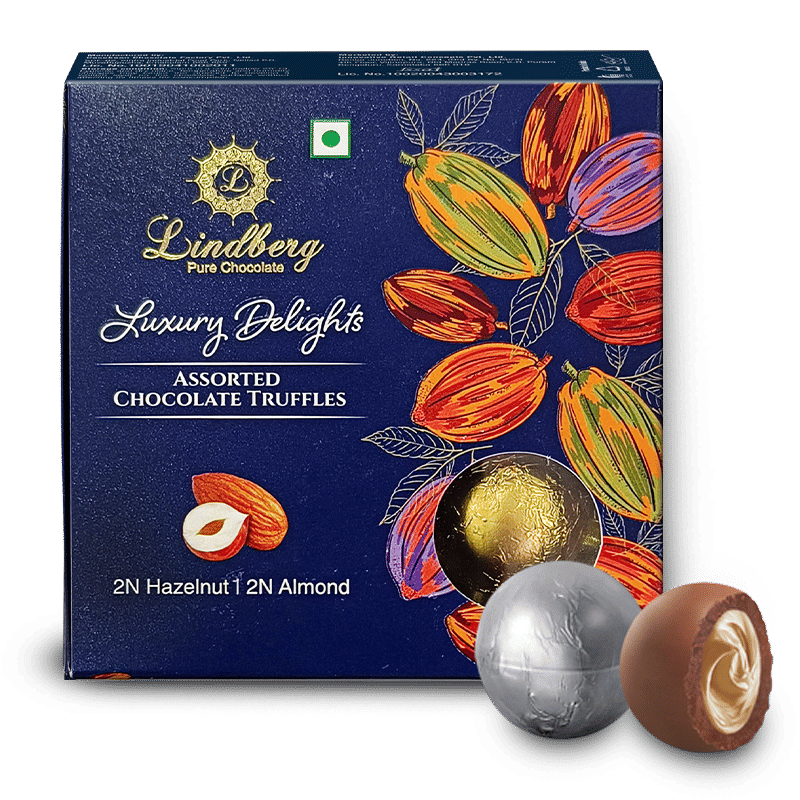 Buy Lindberg Luxury Delights Gift Box - Assorted Chocolate Truffles ...