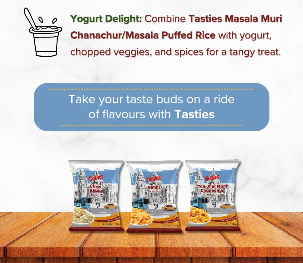 Buy Tasties Masala Muri Chanachur / Masala Puffed Rice Mixture Online ...