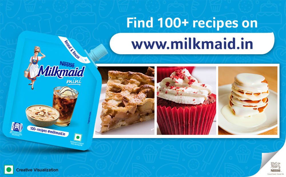 Buy Nestle Milkmaid Mini Sweetened Condensed Milk Online at Best Price ...