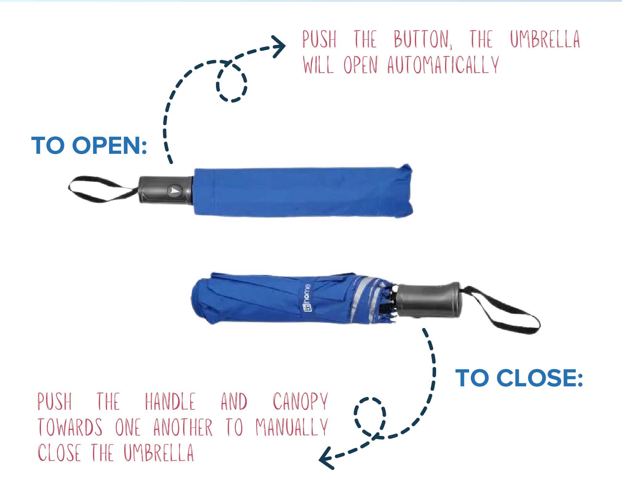 Buy bb home Full Size Straight Umbrella - With Fabric Cover, Black, UV ...