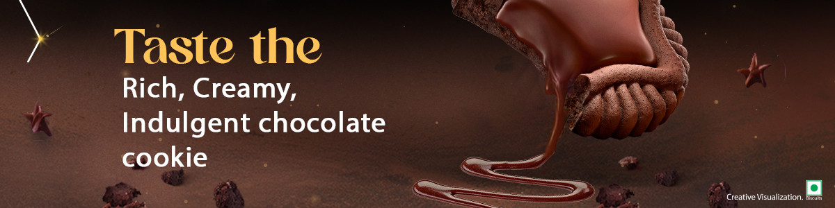 Buy Britannia Pure Magic Choco Stars - Chunky Choco Topped Cookie ...