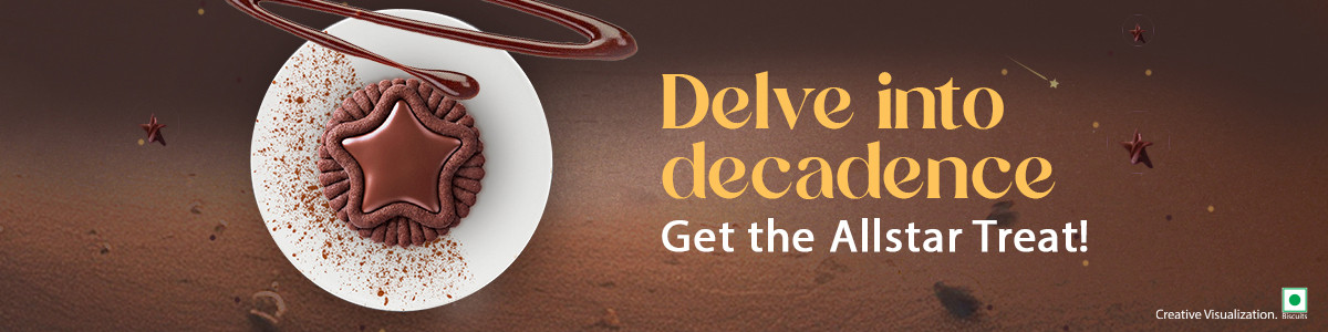 Buy Britannia Pure Magic Choco Stars - Chunky Choco Topped Cookie ...