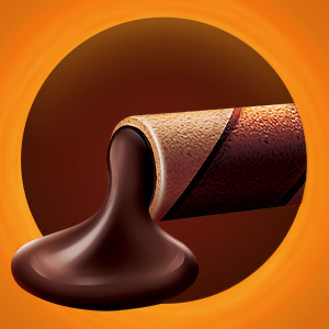 Buy Sunfeast Dark Fantasy Choco Rolls Wafer Biscuits - Rich Creme ...