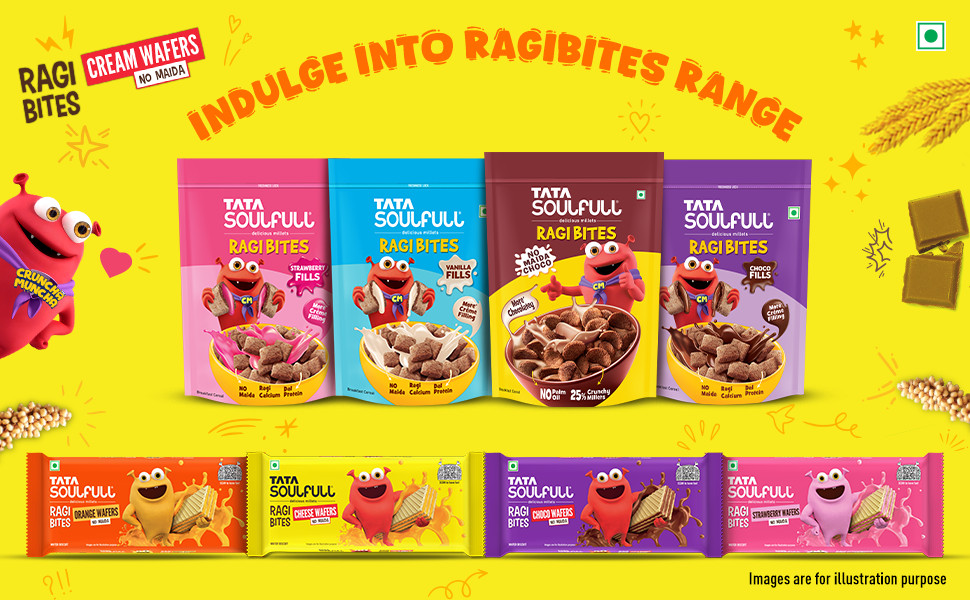 Buy Tata Soulfull Ragi Bites Cheese Wafers Online at Best Price of Rs ...