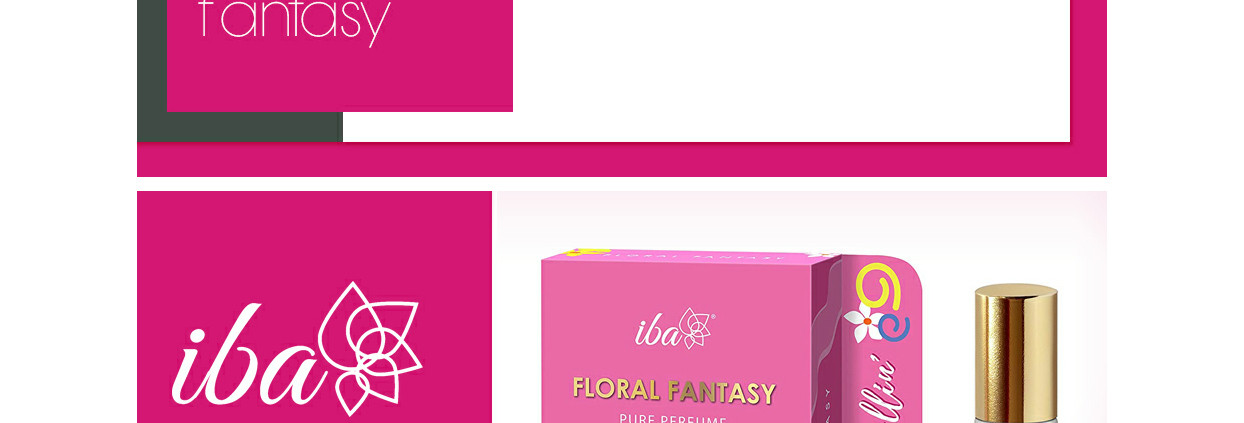Buy Iba Pure Perfume - Floral Fantasy, Get Set Rollin Online at Best ...