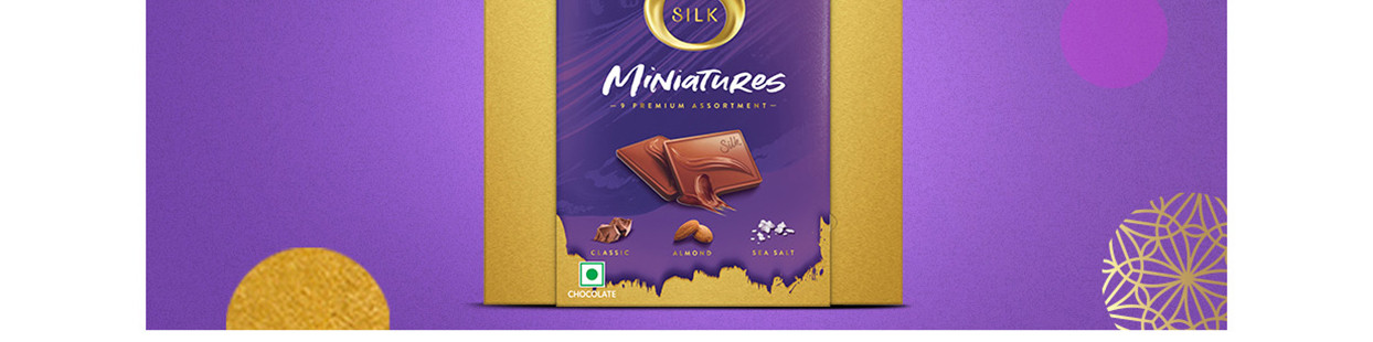Buy Cadbury Dairy Milk Silk Miniatures Premium Assorted Chocolate Gift ...