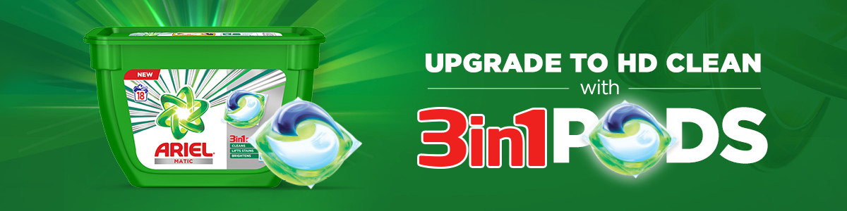 Buy Ariel Matic 4-in-1 PODs Detergent - 1 POD Is 1 Wash In Washing ...