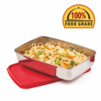 Buy Signoraware Storage Lunch Container - Stainless Steel, Executive ...