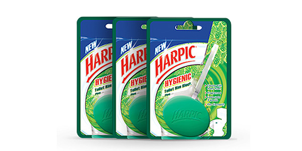 Buy Harpic Hygienic Toilet Rim Block Jasmine 26 Gm Online At Best Price ...