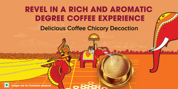 Buy Tata Coffee Degree Kaapi Quick Filter Coffee Decoction Premix ...