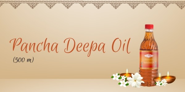 Buy Om Bhakti Pancha Deepa Oil 500 Ml Online At Best Price of Rs 110.94 ...