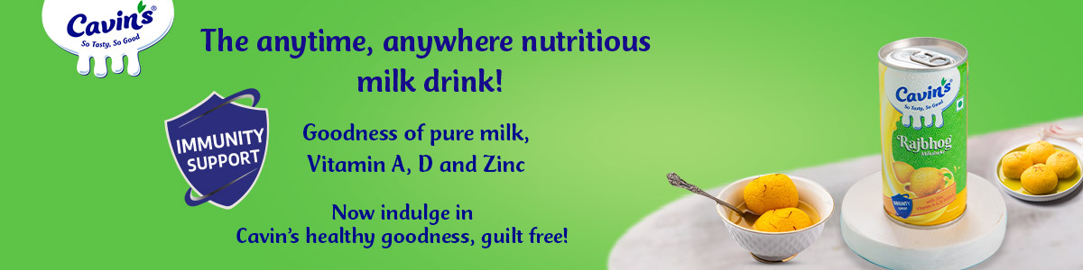 Buy Cavins Rajbhog Milkshake - With Zinc, Vitamin A & D Added, Supports ...