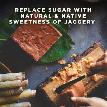 Buy Two Brothers Organic Farms Jaggery Powder - Handmade & Naturally ...