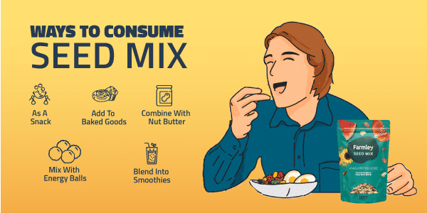 Buy Farmley Seed Mix Online at Best Price of Rs 185.49 - bigbasket