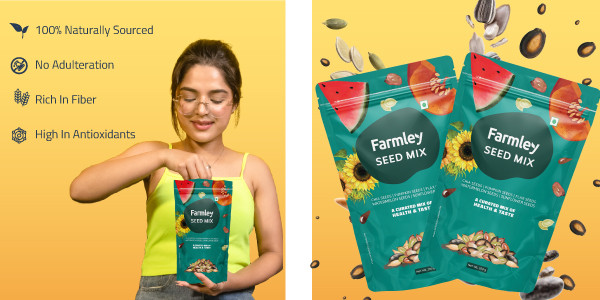 Buy Farmley Seed Mix Online at Best Price of Rs 185.49 - bigbasket