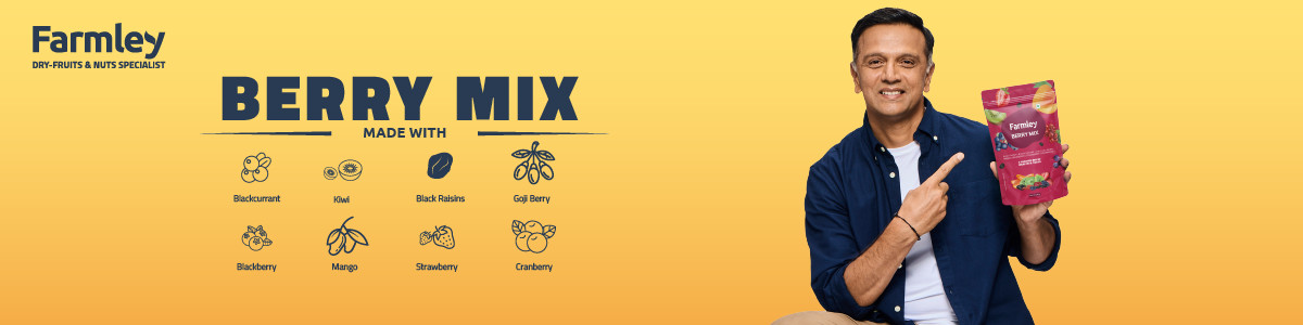 Buy Farmley Berry Mix Online at Best Price of Rs 286.18 - bigbasket