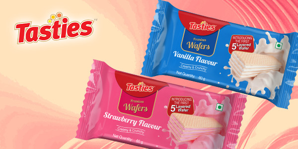 Buy Tasties Premium 5 Layer Wafers - Strawberry, Creamy & Crunchy ...