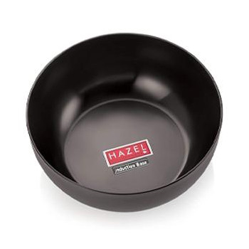 Buy Hazel 3 mm Hard Anodised Tasra Deep Aluminium Anodized Frying Tasla ...