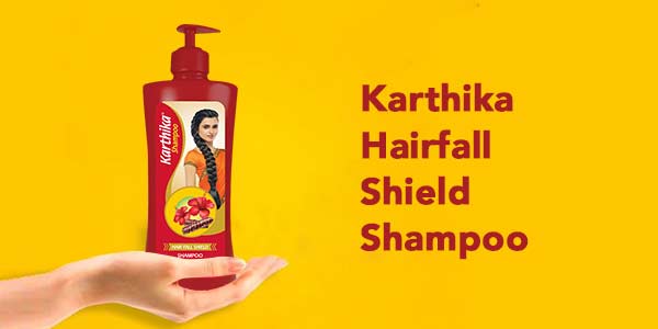 Buy Karthika Hair Fall Shield Shampoo - Enriched With Shikakai ...