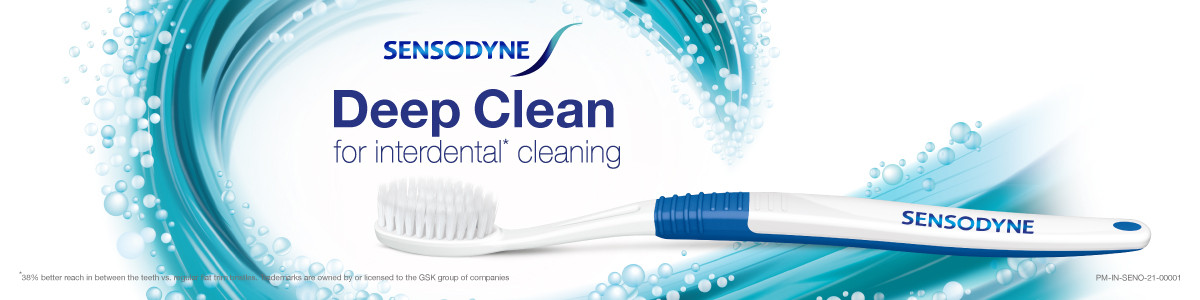 Buy Sensodyne Deep Clean Toothbrush - With Extra Soft & Microfine ...