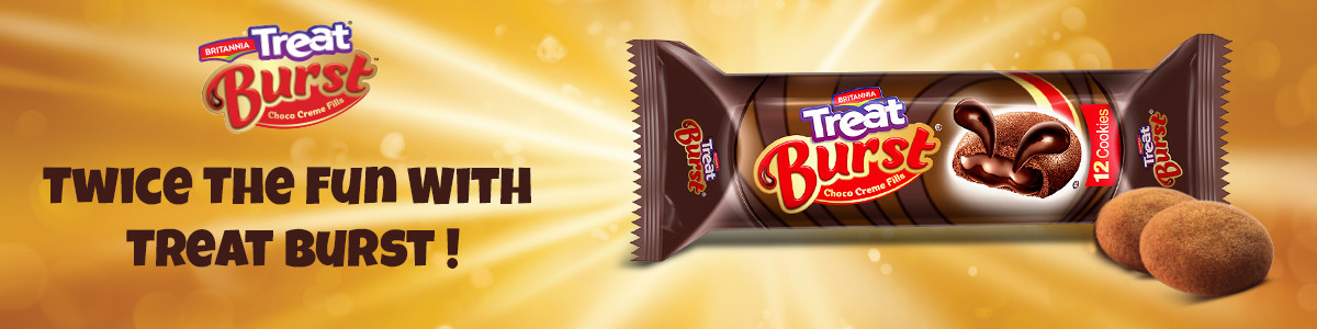 Buy Britannia Treat Burst Choco Fills Cookies Online at Best Price of ...