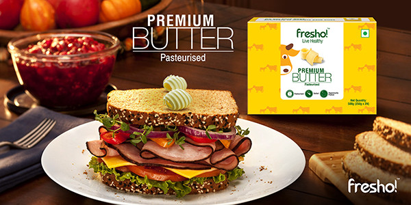 Buy Fresho Butter - Pasteurised Online at Best Price of Rs 39 - bigbasket