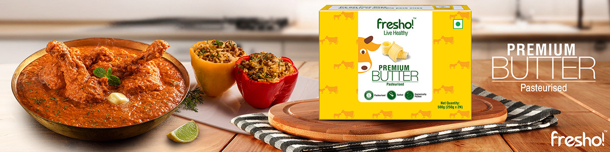 Buy Fresho Butter - Pasteurised Online at Best Price of Rs 240 - bigbasket