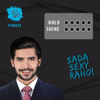 Buy Set Wet Hair Wax - Pomade, Perfect Slick & Shiny Wet Look, Strong ...