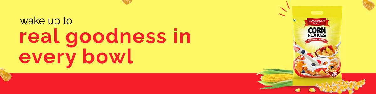 Buy Lawrence Mills Cornflakes 500 Gm Online At Best Price of Rs 133.24 ...