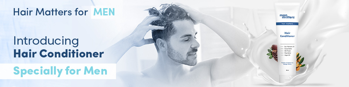 Buy Man Matters Hair Conditioner - Infused With Shea butter & Argan Oil ...