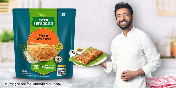 Buy Tata Sampann Rava Dosa Mix - Ready to Cook Online at Best Price of ...