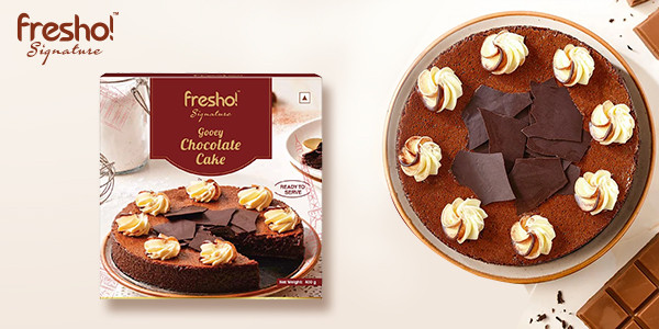 Buy Fresho Signature Gooey Chocolate Cake Online at Best Price of Rs ...