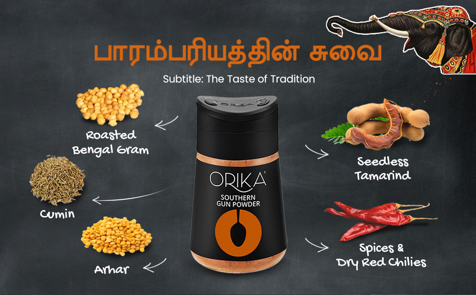 Buy Orika Orika Southern Gun Powder - Spice Mix Online at Best Price of ...