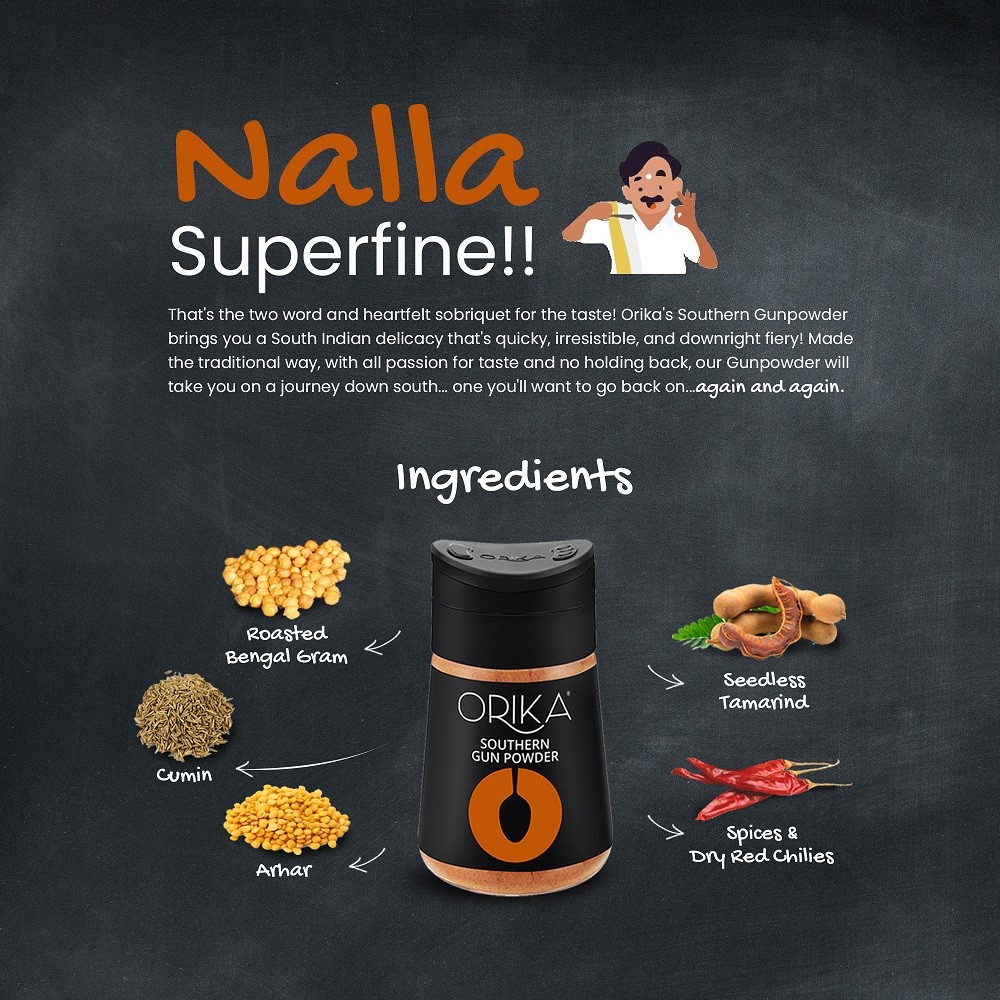 Buy Orika Orika Southern Gun Powder - Spice Mix Online at Best Price of ...