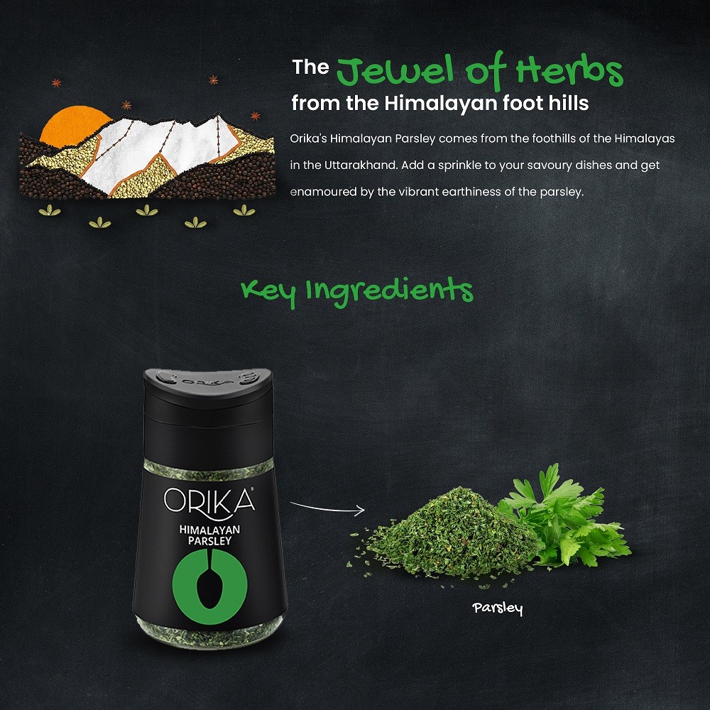Buy Orika Himalaya Parsley - Dried Herb,Handpicked - Used For Food Seasoning Online at Best ...