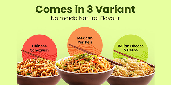 Buy Auric Baked Noodles - Zero oil, No Maida, Mexican Peri Peri Online ...