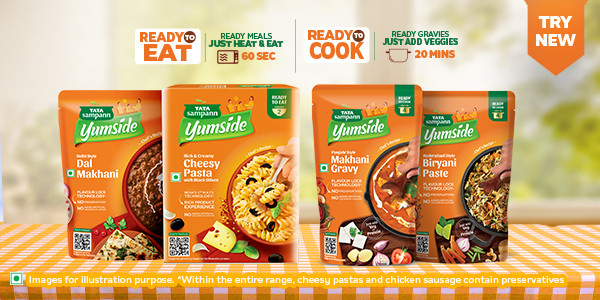 Buy Tata Sampann Yumside Punjabi Style Palak Corn - Ready To Eat Meal ...