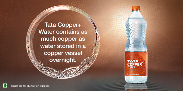Buy Tata Copper Plus Water - With Goodness Of Copper Online at Best ...