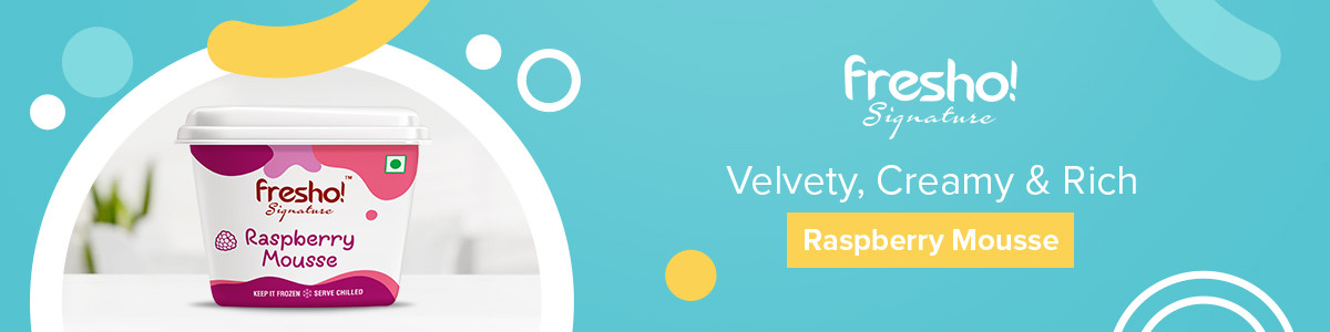 Buy Fresho Signature Raspberry Mousse Online at Best Price of Rs 149 ...