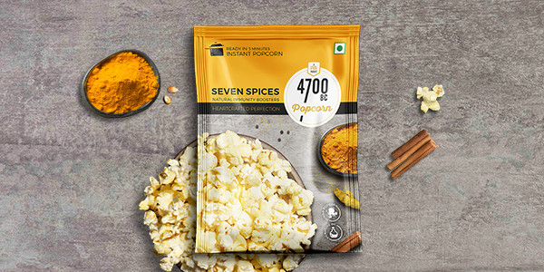 Buy 4700BC Instant Popcorn - Seven Spices Immunity Booster Online at ...