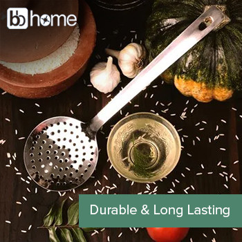 Buy bb home Dal/Gravy Ladle - Medium, Premium Gem Series, Stainless ...