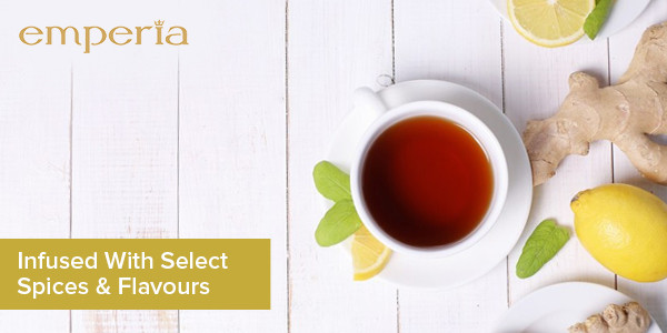 Buy Emperia Lemon Ginger Herbal Infusion Tea Online at Best Price of Rs ...